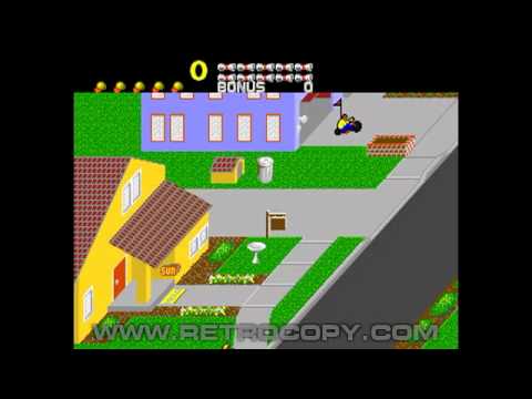 Paperboy (Sega Genesis / Mega Drive) Intro - YouTube