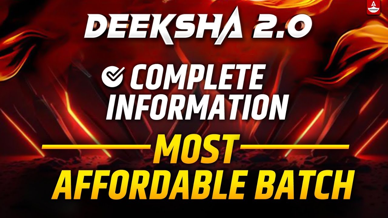 DEEKSHA 2.O - Most Affordable Batch for NEET 2025 | NEET Dropper Batch ...