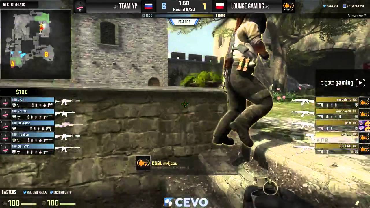 Team YP vs Lounge gaming - Game 3 - MLG CS:GO LCQ (EU/CIS) - YouTube