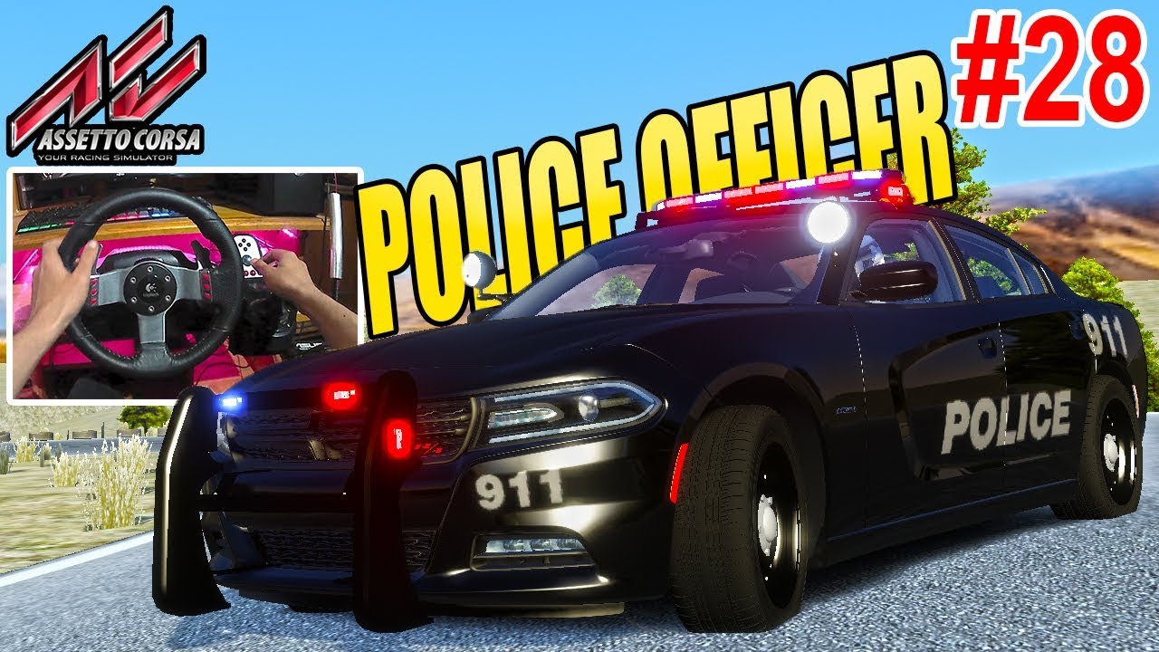 POLICE OFFICER IN THE QUARANTINE DAYS - Assetto Corsa W/Logitech G27 ...