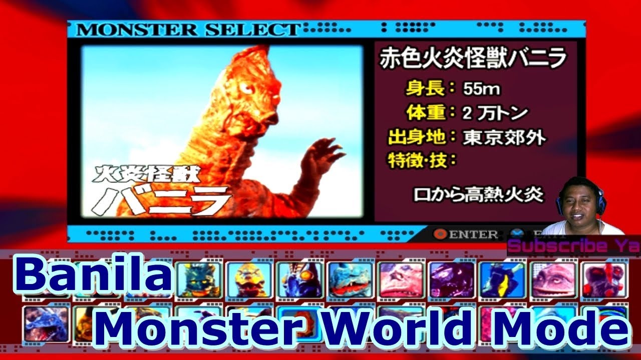 Banila Monster World Mode - Ultraman Ps2 - YouTube