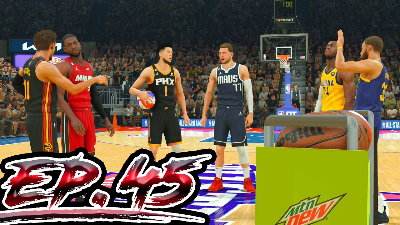 NBA 2K23 (Current Gen) My Career Ep. 45 - 3PT/Dunk Contest and All Star ...