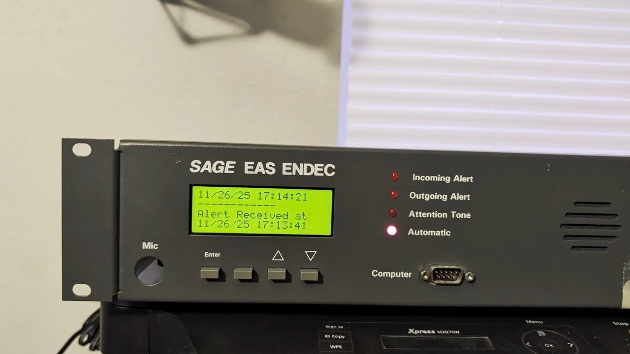 Old Sage EAS Endec Fix (Dead Battery) - YouTube
