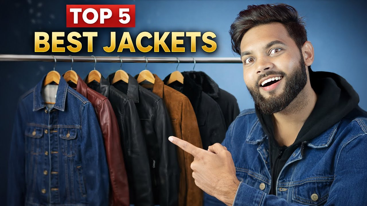 Top 5 Jackets for Men in 2026 🔥 | Denim to Leather – Honest Review ...