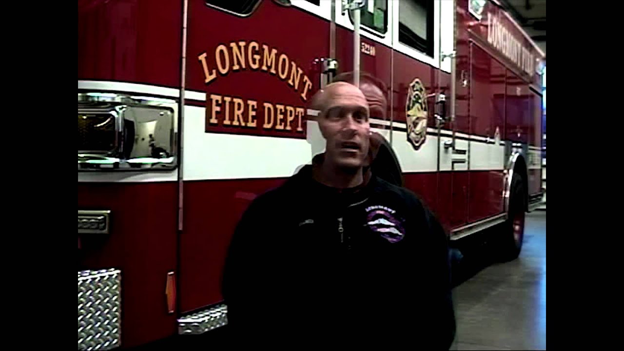 Longmont Firefighters Discuss Fire Engine 8 - YouTube