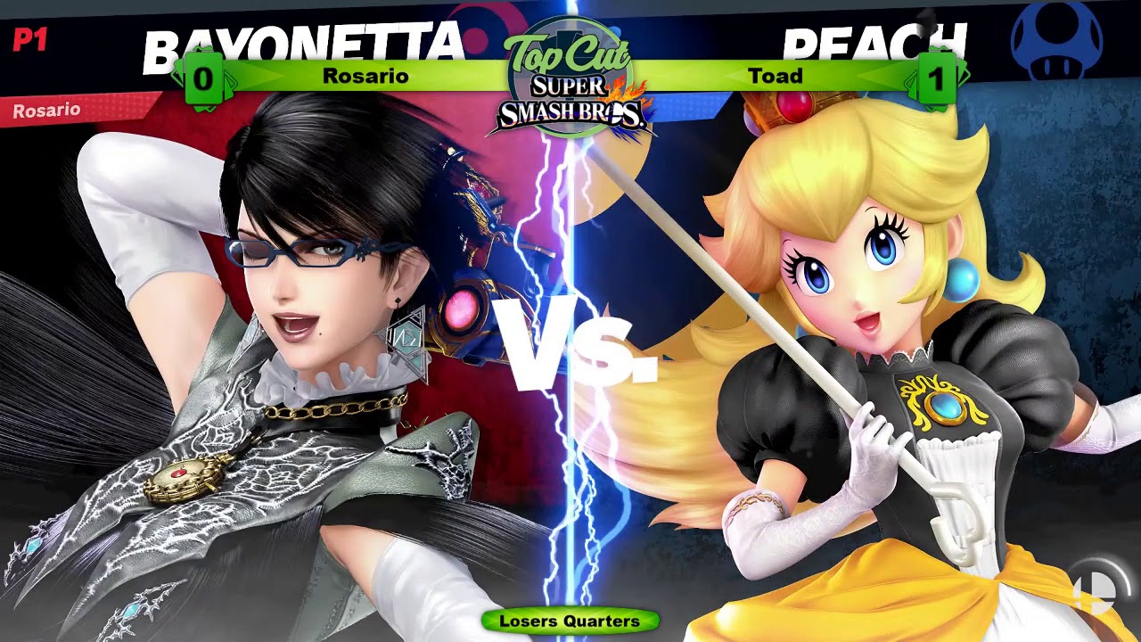 Top Cut Comics Ultimate #48 - LQ - Rosario (Bayonetta) vs Toad (Peach ...
