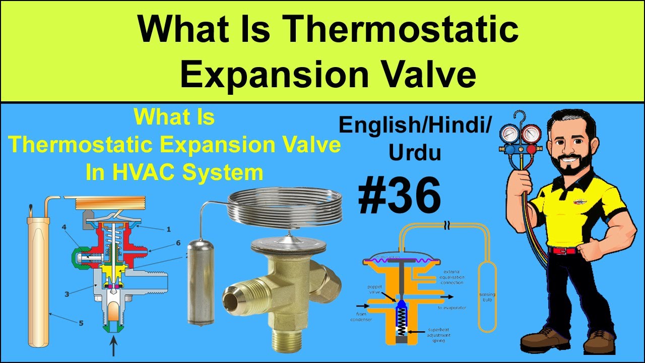 What is Thermostatic Txv Expansion Valve In HVAC System | Working And ...