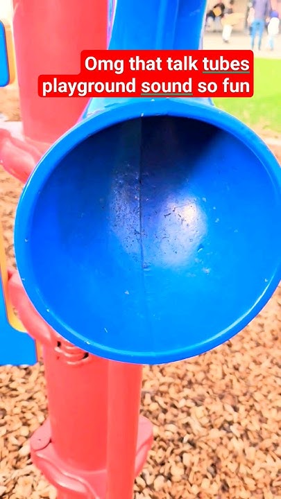 have you ever try the talk tubes playground? omg sound so fun 🤣 - YouTube