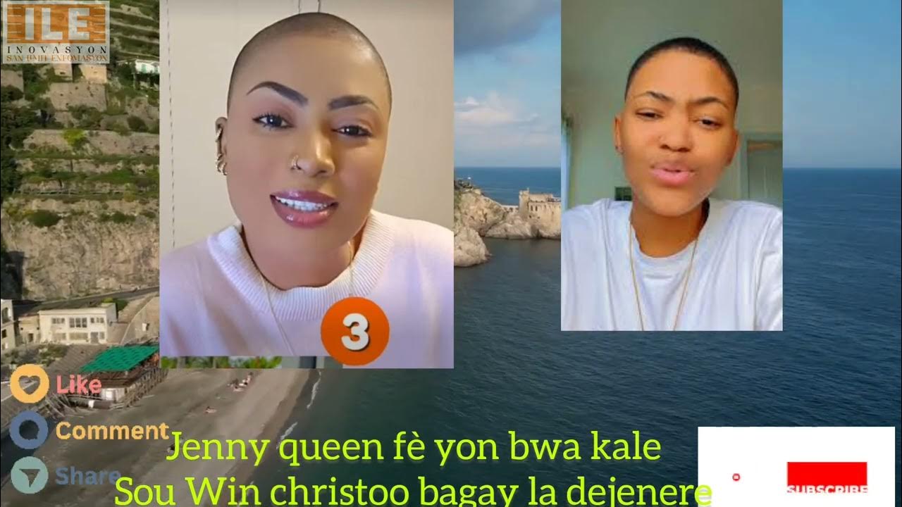 🔥🔥🔥Jenny queen fe yon bwa kale sou win christoo ,li di Christoo se madivinèz .tande koze - YouTube
