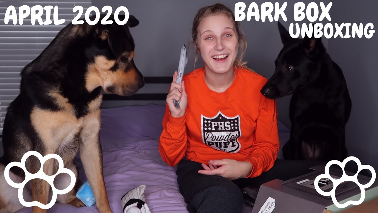 April 2020 BarkBox Unboxing - YouTube
