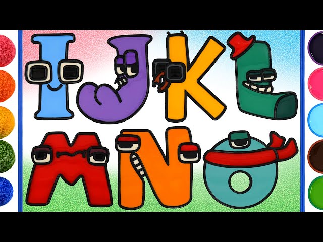Alphabet Lore (I-Q) Satisfying Jelly Art | Painting & Coloring, DIY ... Alphabet Lore (I-Q) Satisfying Jelly Art | Painting & Coloring, DIY ...