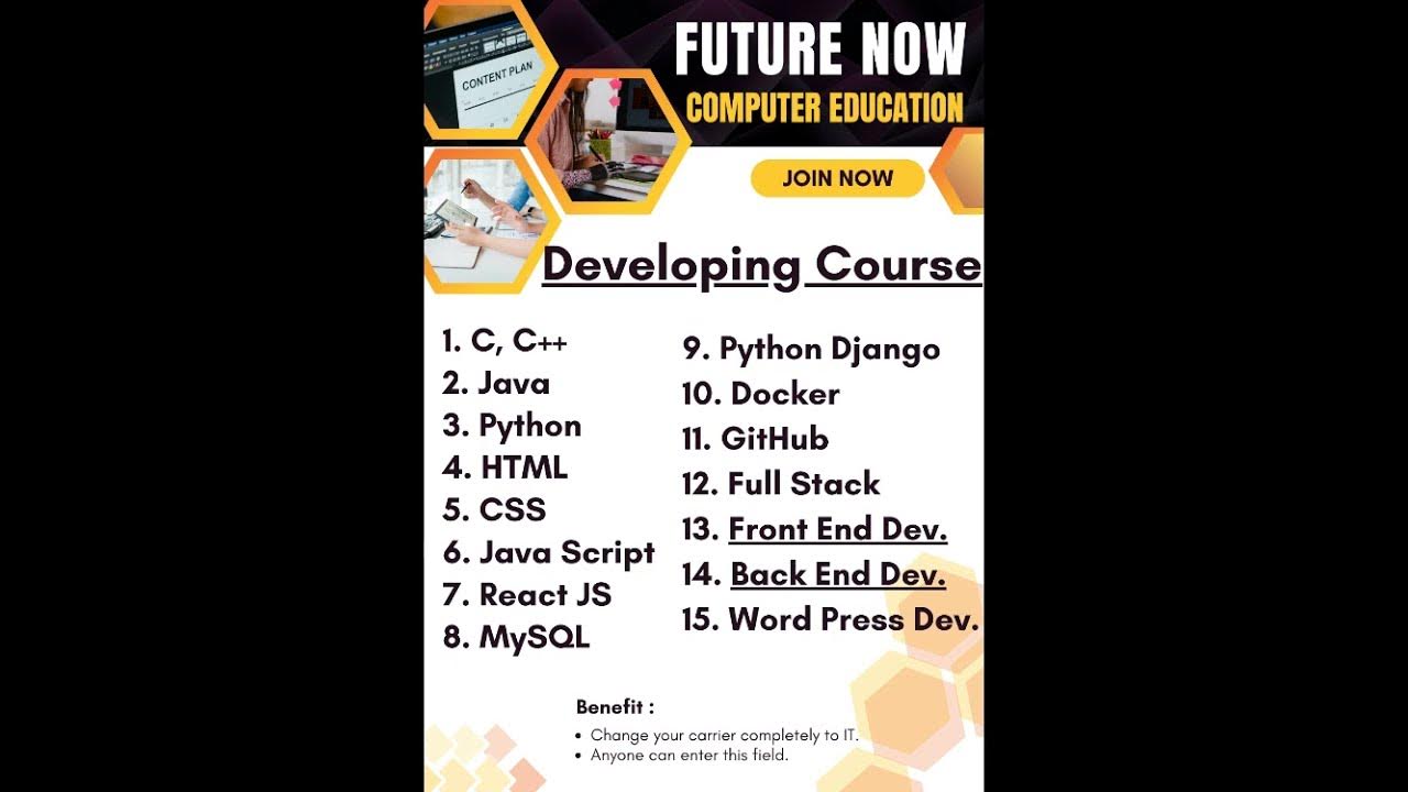 Developing C, C++ Java Python HTML CSS Java Script React JS Python Django Front&Back End Word ...