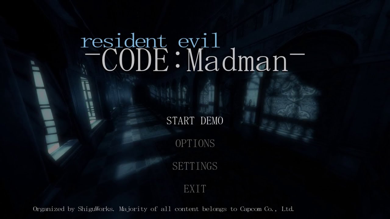 Resident Evil 3.5 Code Madman Main Menu Theme [1 Hour Extended] - YouTube