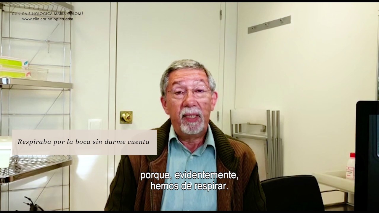 Testimonio Josep - Clínica Rinològica Maria Colomé - YouTube
