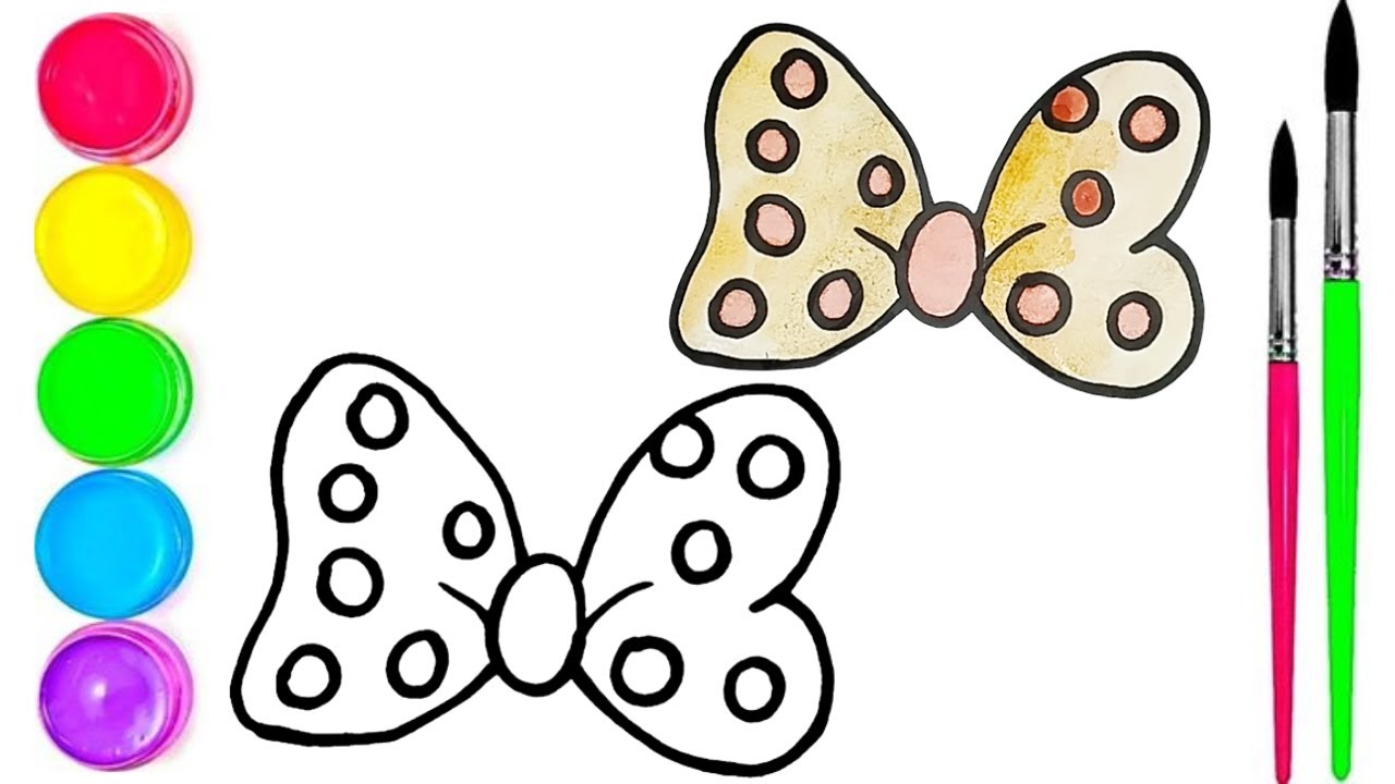 How To Draw cute Tye Drawing, Painting & water Coloring For Kids and ...
