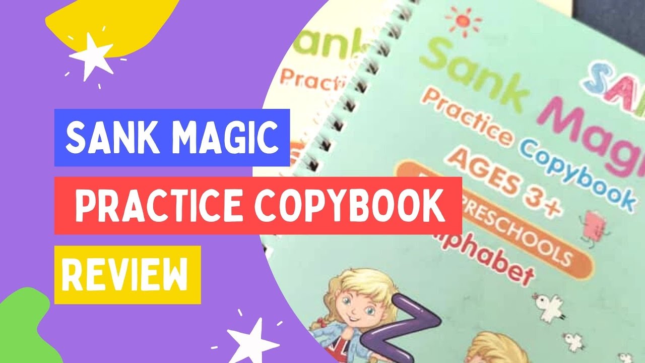 Sank Magic Practice Copybook Review 2021 | Learn To Write For ...