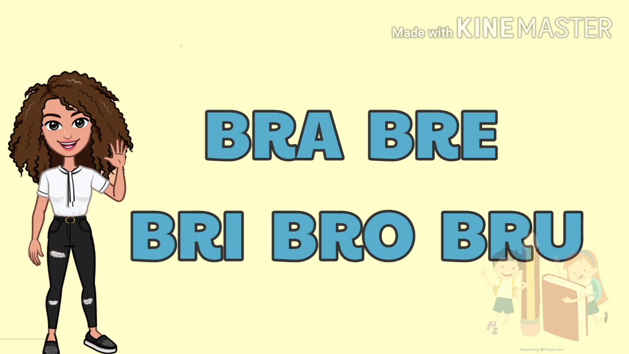 Bra Bre Bri Bro Bru | conhecendo as sílabas | Alfabetização - YouTube