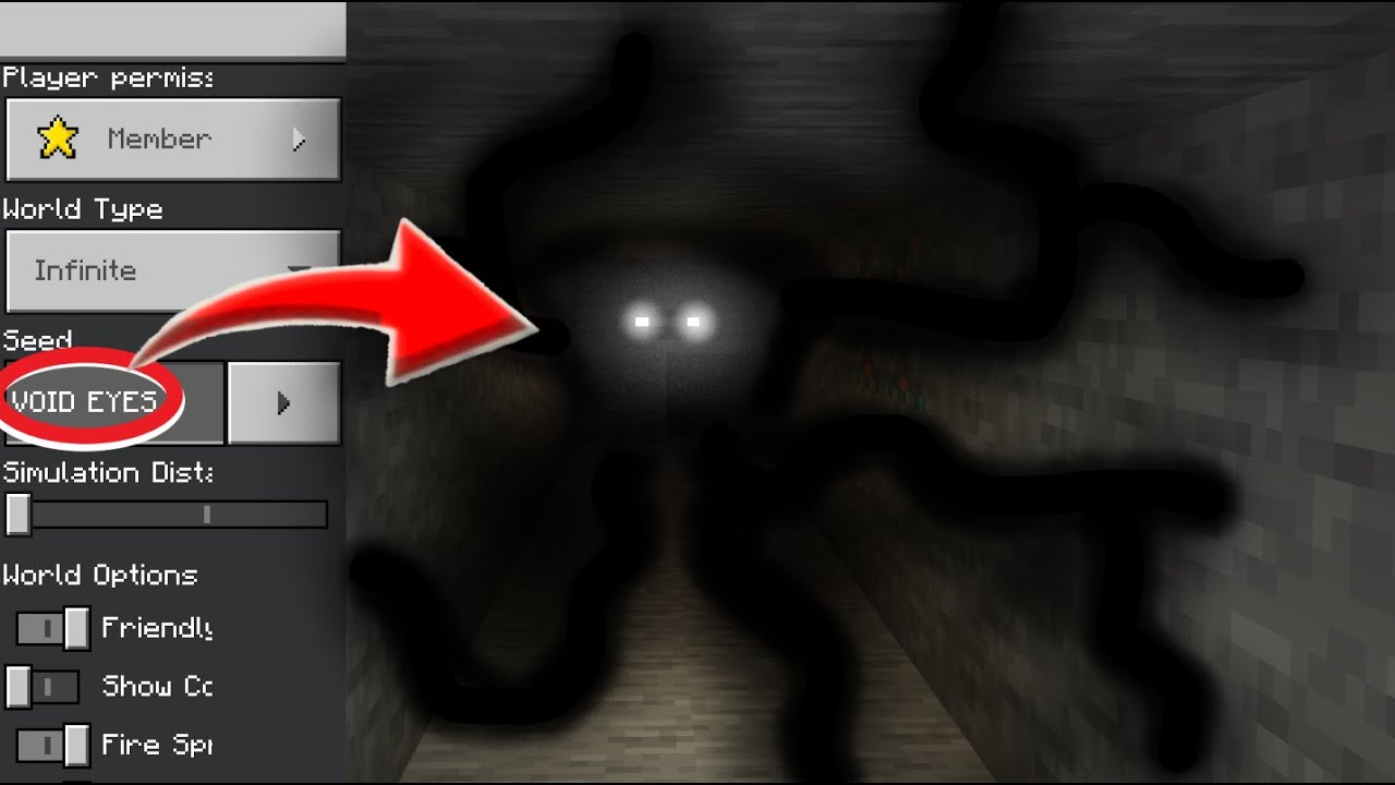 “I found VOID EYES in Minecraft” [Minecraft Creepypasta] - YouTube