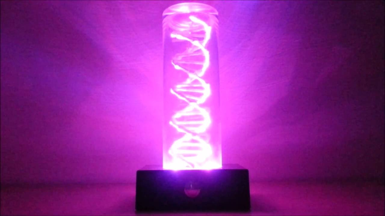 DNA lamp - YouTube