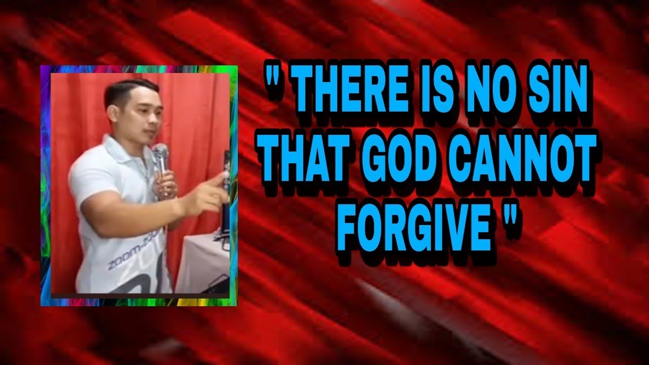 " THERE IS NO SIN THAT GOD CANNOT FORGIVE " - MARK CODERES - YouTube