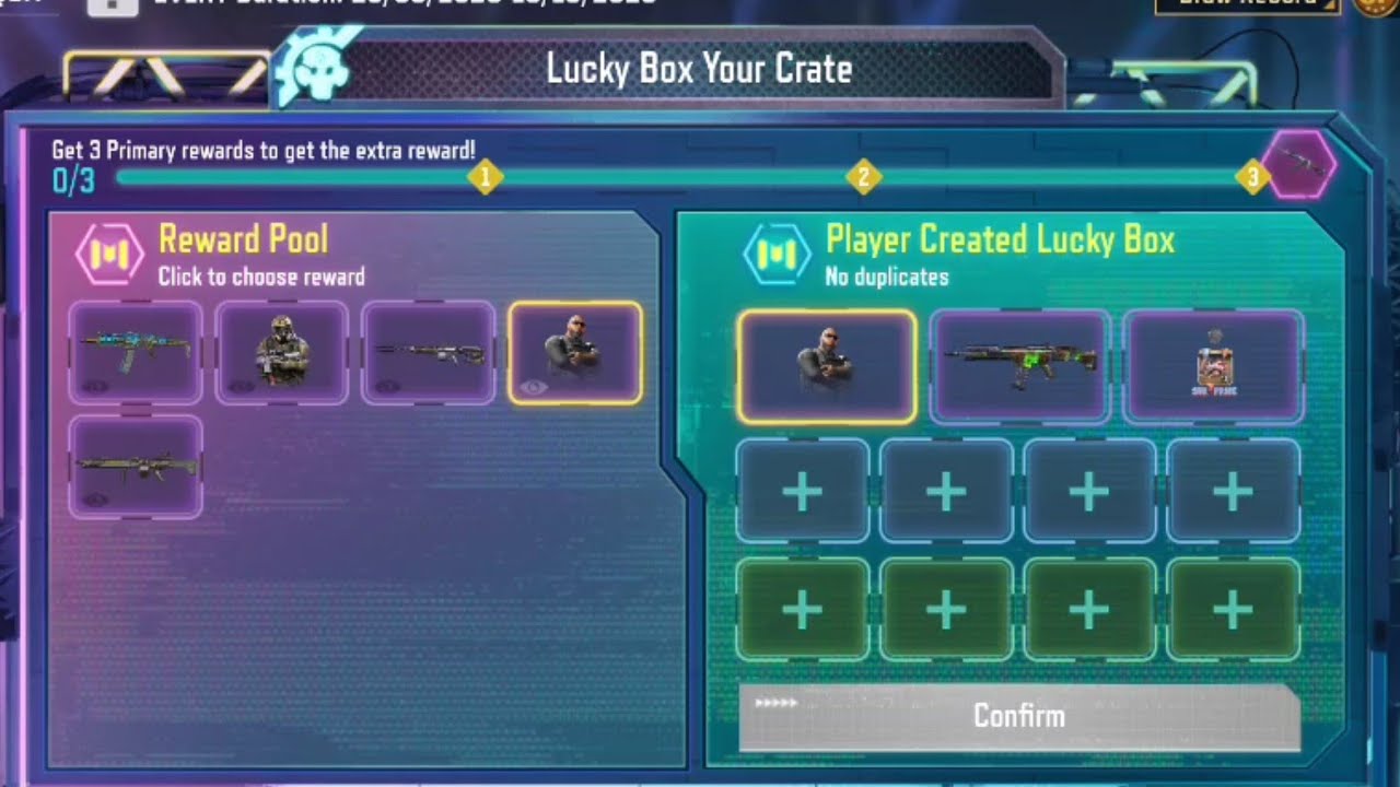 Lucky box your crate event codm season 8 s8 cod mobile 2023 - YouTube