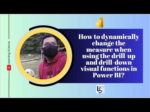 Dynamically change the measure when using the drill up and drill down visual functions in Power ...