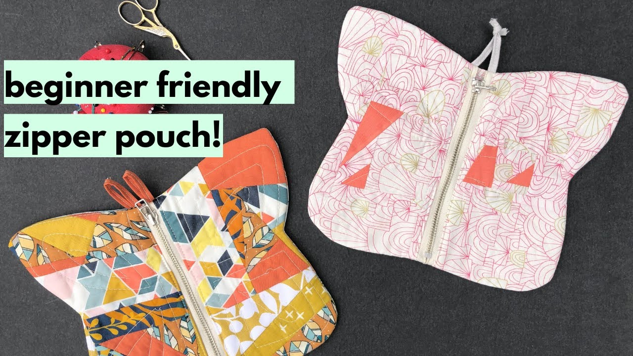 How to sew a butterfly bag - beginner friendly! - YouTube