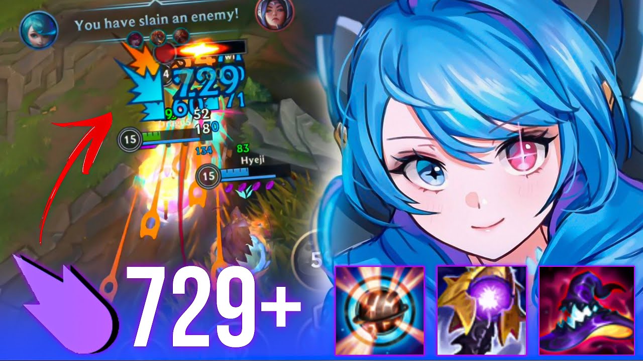 GWEN FULL AP 729+ (PRO GAME PLAY 99%WIN RATE) | WILD RIFT - YouTube