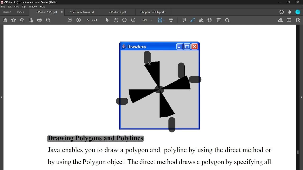 Draw Arc Using Java - YouTube