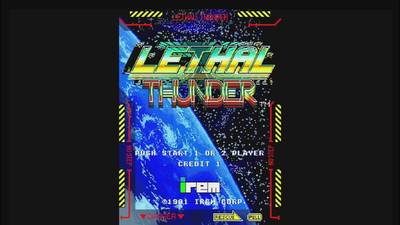 Lethal Thunder (Arcade) Irem M92 Core for MiSTer FPGA - YouTube