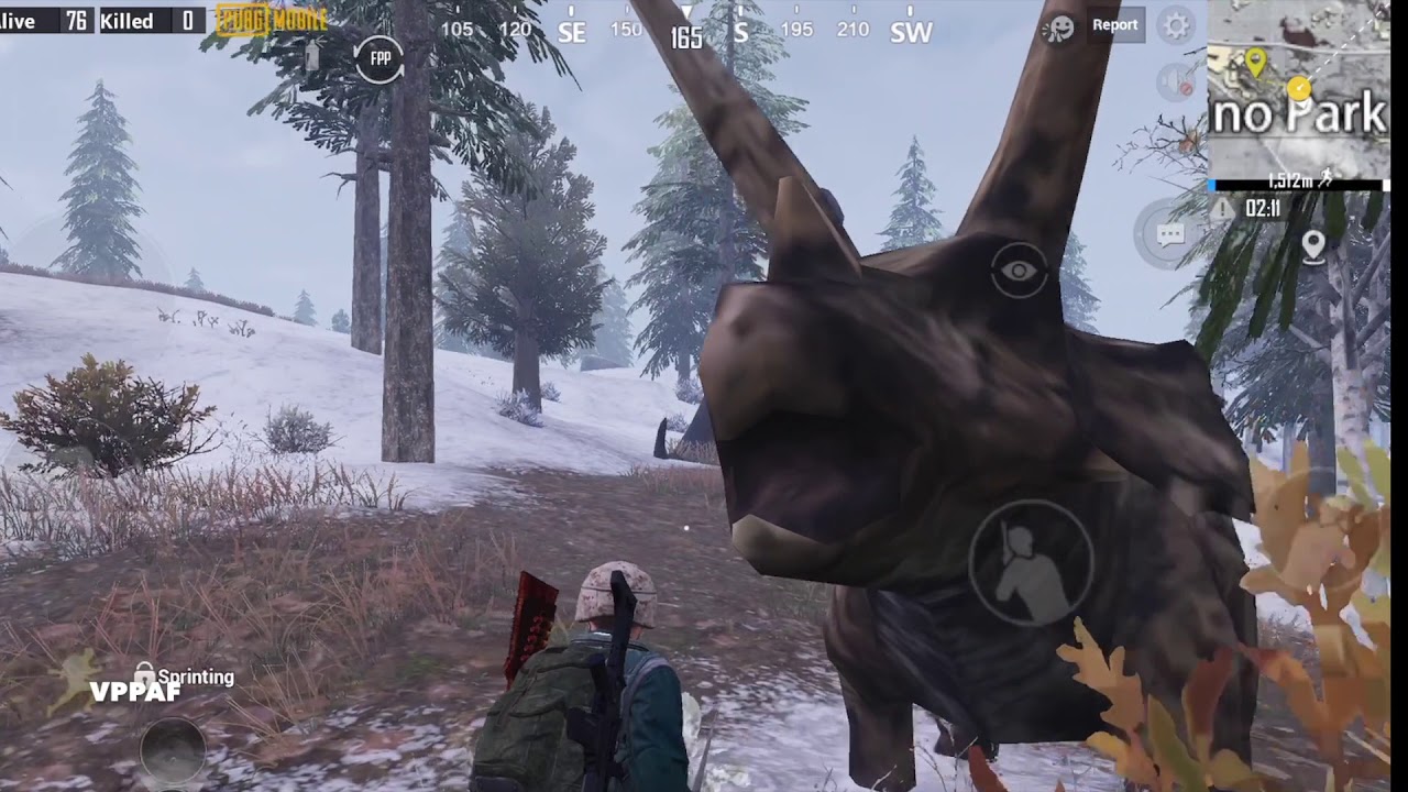 PUBG Dinosaur Park - YouTube