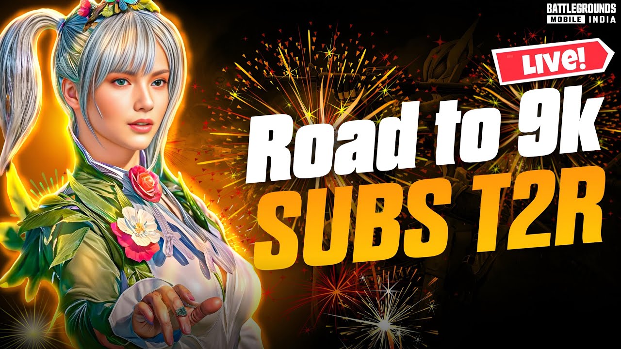 YOUTUBE T2R ON LIVE ROAD TO 9K SUBS - YouTube