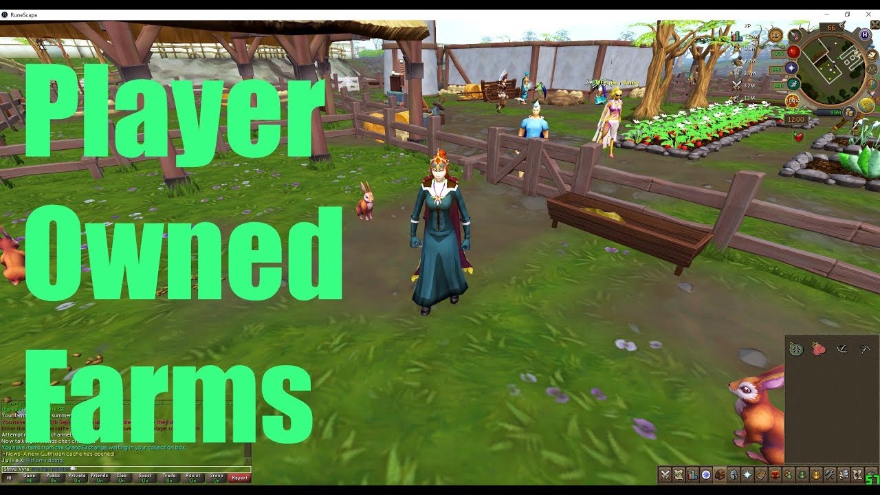 (RS3) Runescape Update: Player Owned Farms Tutorial - YouTube