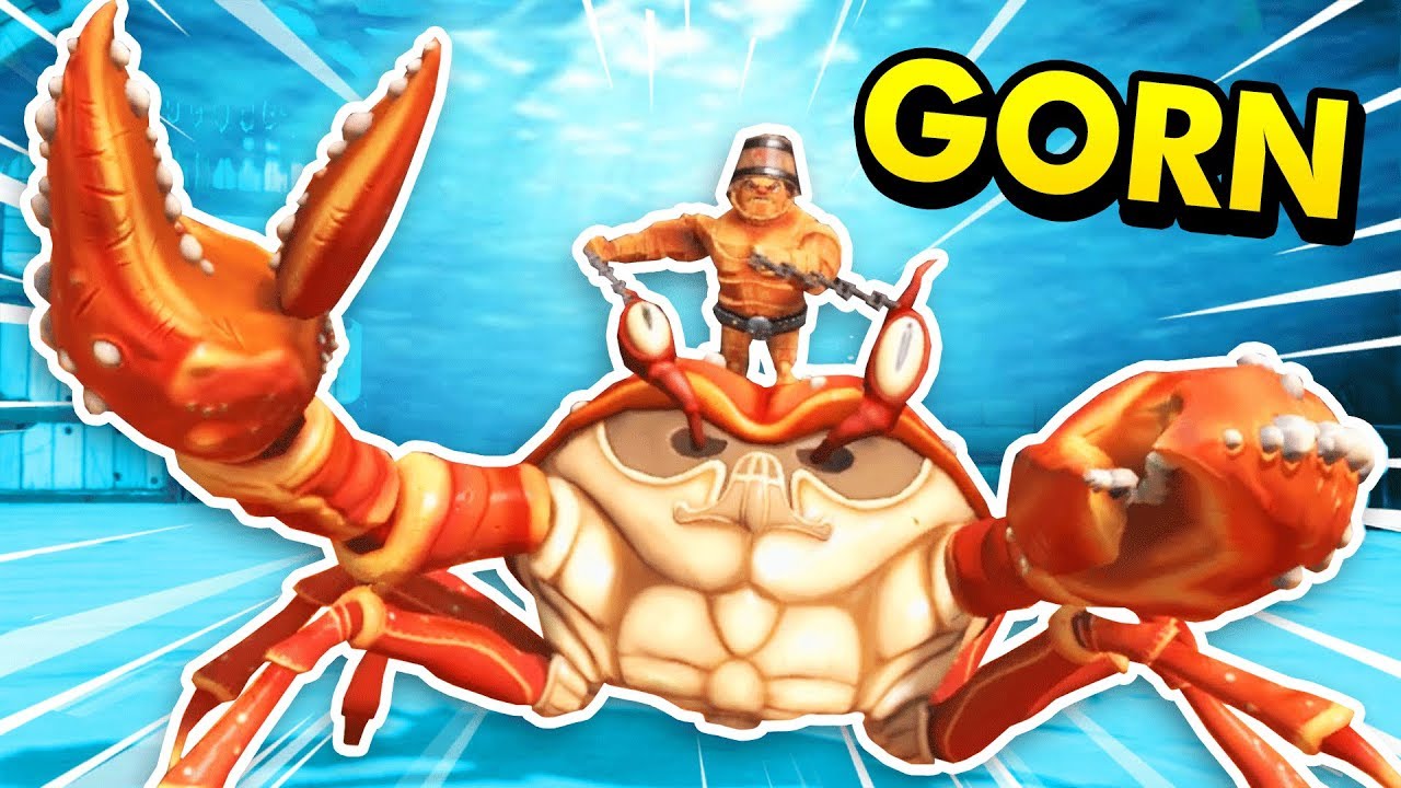 THE NEW CRAB GLADIATOR CHAMPION IN GORN VR (GORN Gladiator Simulator ...