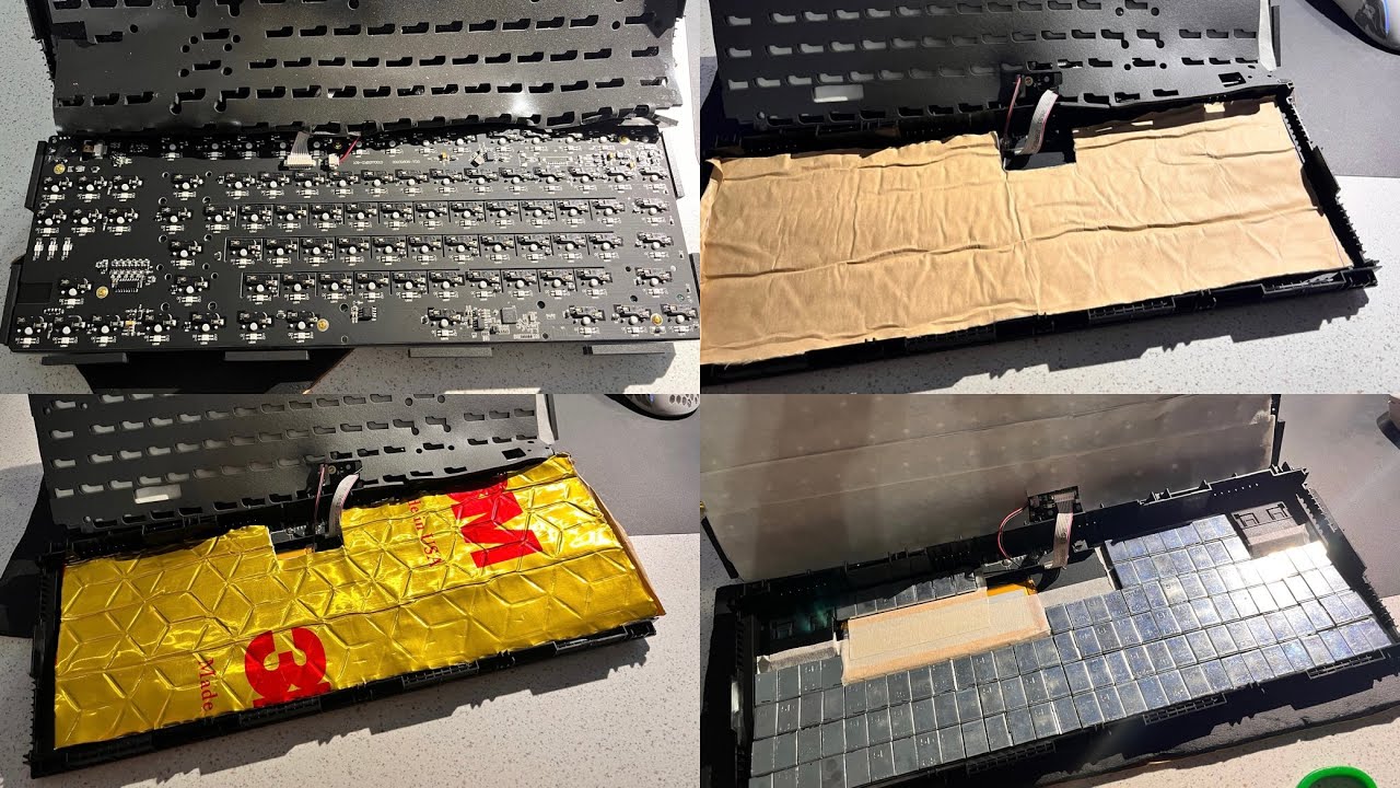 GMK87 Black All Mods Soundtest | Midnight Black PBT Cherry profile ...