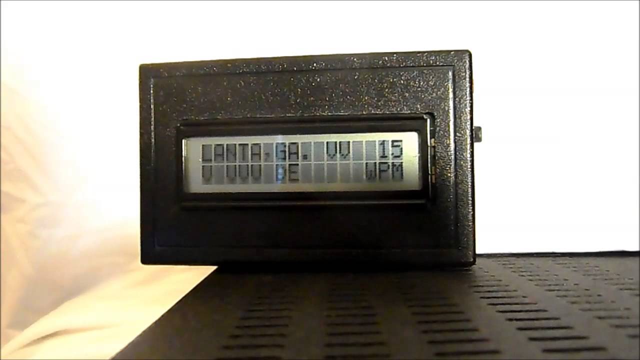 10m CW Beacon - YouTube