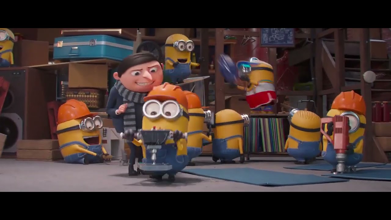 Minions The Rise Of Gru (2022 ) lab scene - YouTube