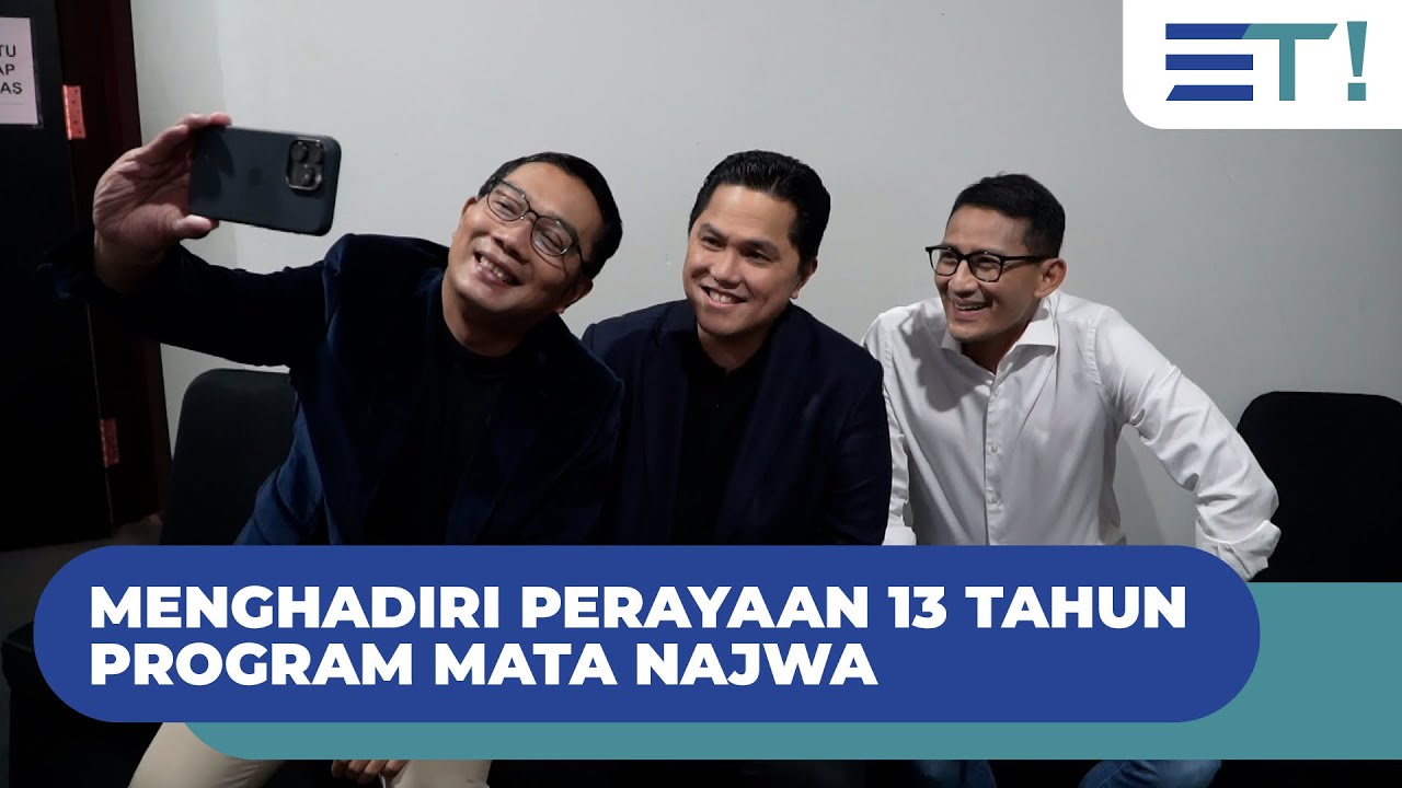 Menghadiri perayaan 13 tahun program Mata Najwa - YouTube