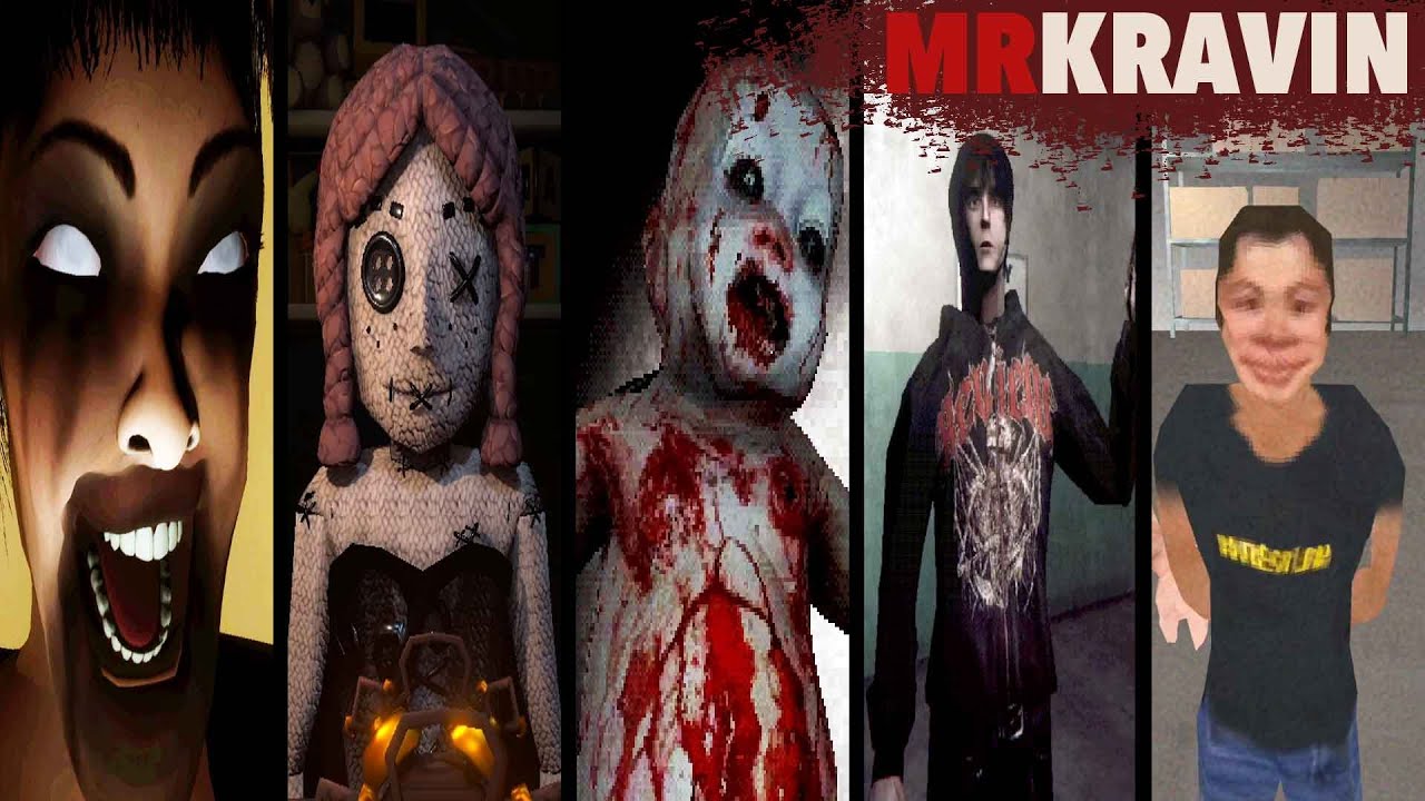 5 RANDOM HORROR GAMES (#98) - YouTube