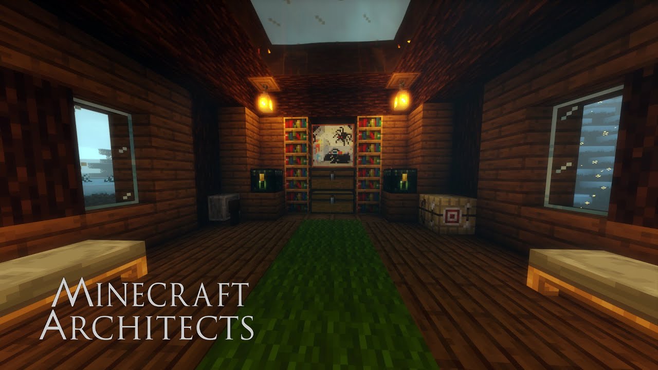 How to Build A Small Spruce House: Minecraft Architects - YouTube