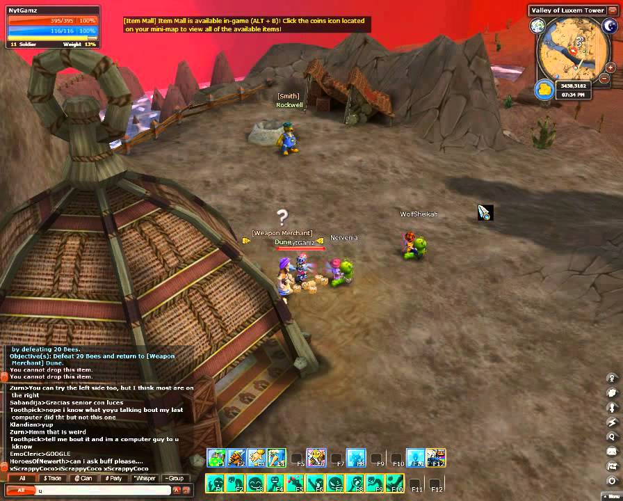 Rose Online Gameplay Part 2 Guide Walkthrough Free MMORPG PC - YouTube