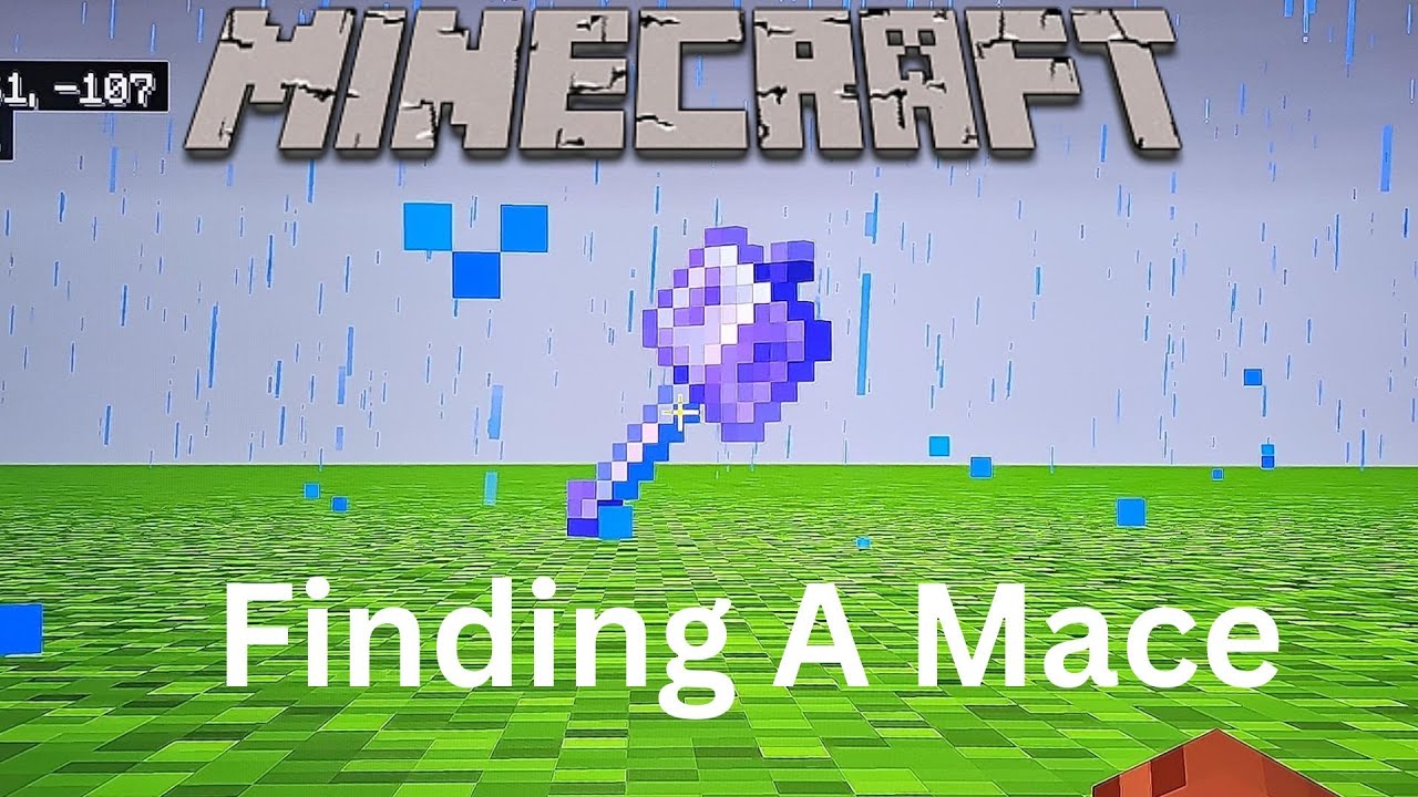 LIVE Minecraft mace finding!! - YouTube