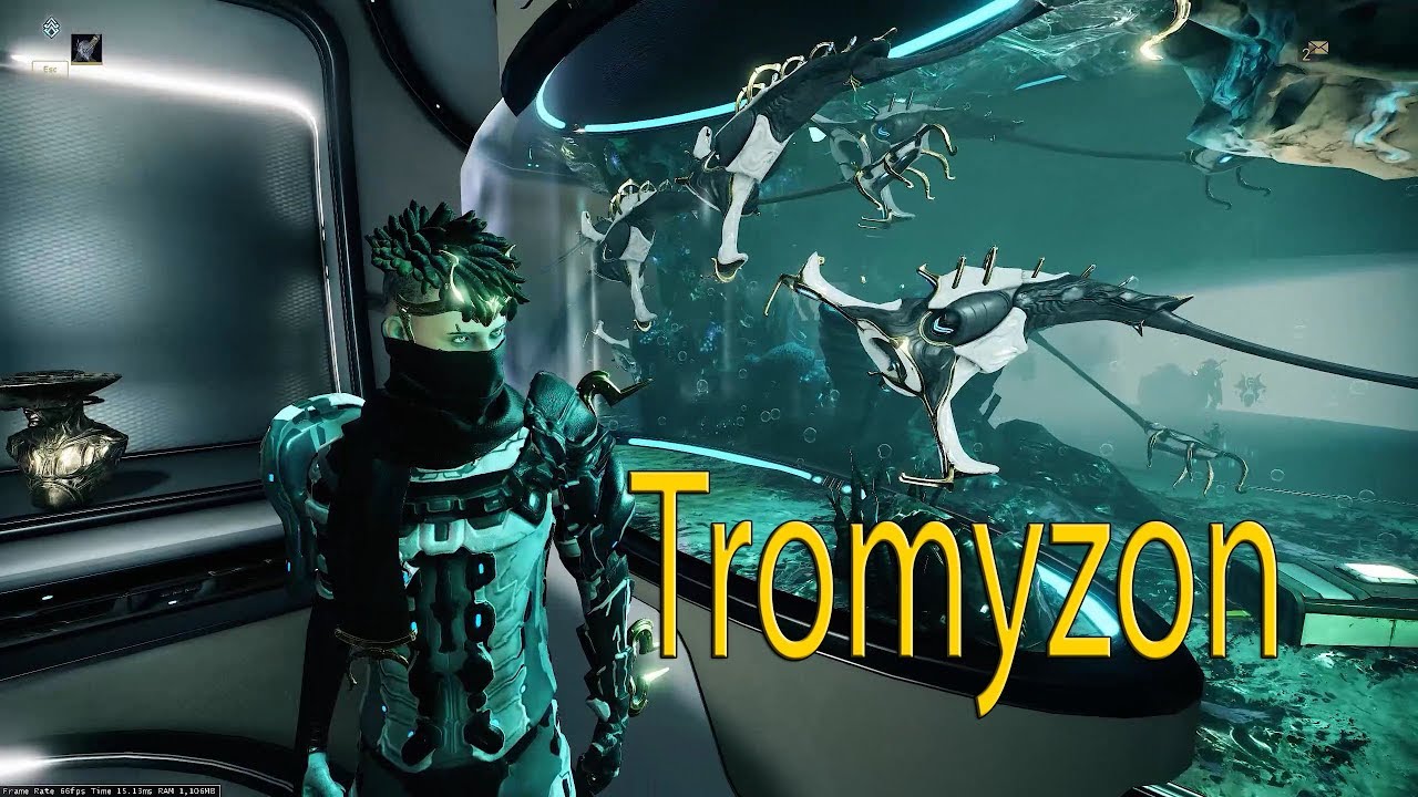 Warframe Pescaria do Peixe Orokin Tromyzon em Fortuna Orbe Vallis e ...