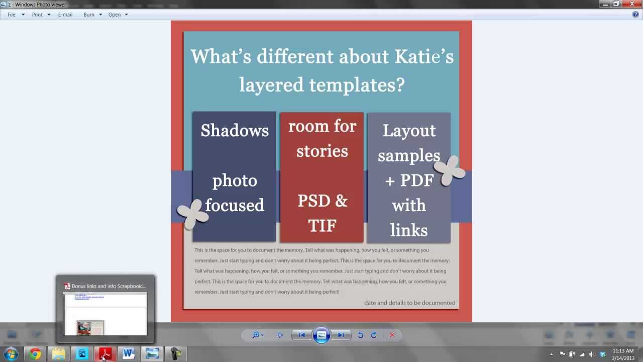 How to Use Layered Templates in Photoshop Elements - YouTube