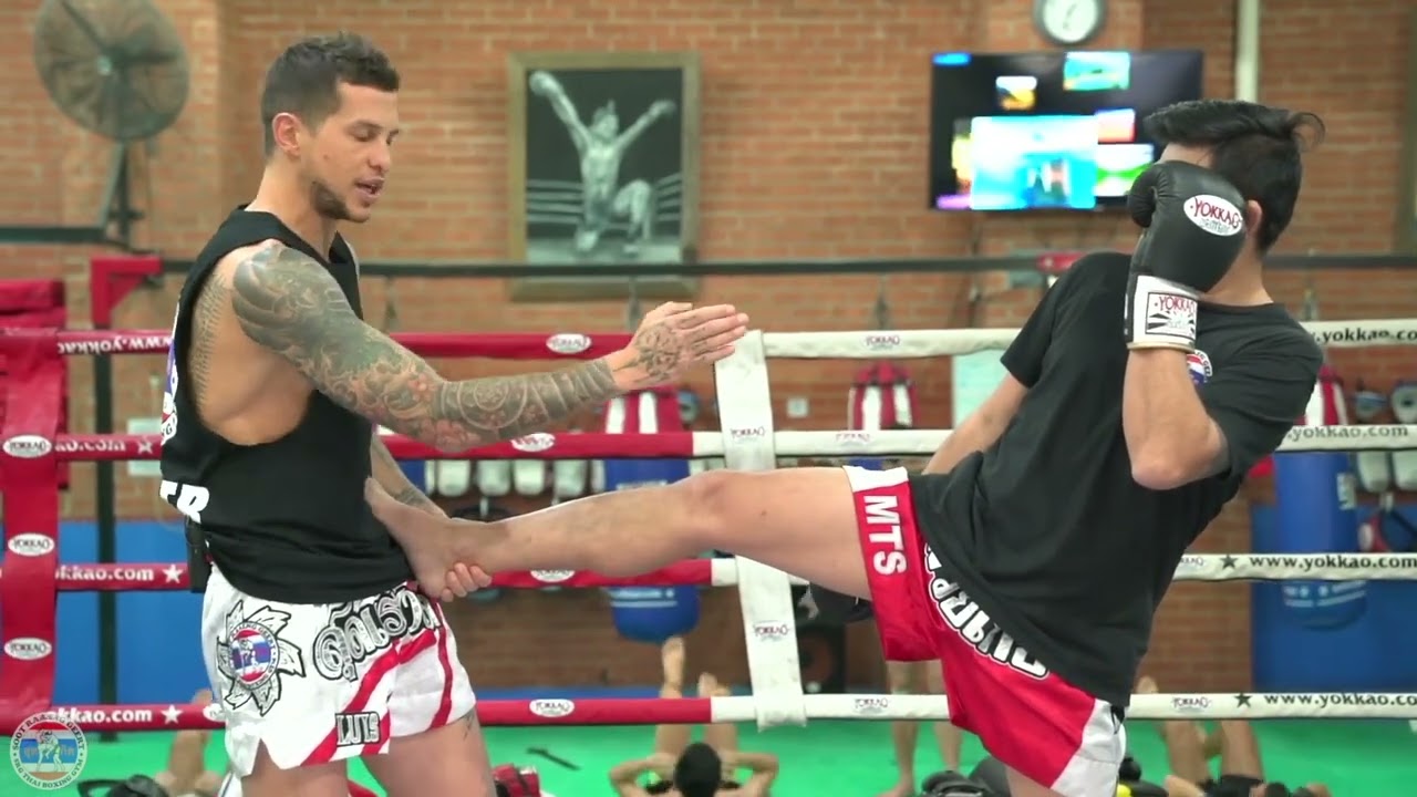 Push kick (teep) - YouTube