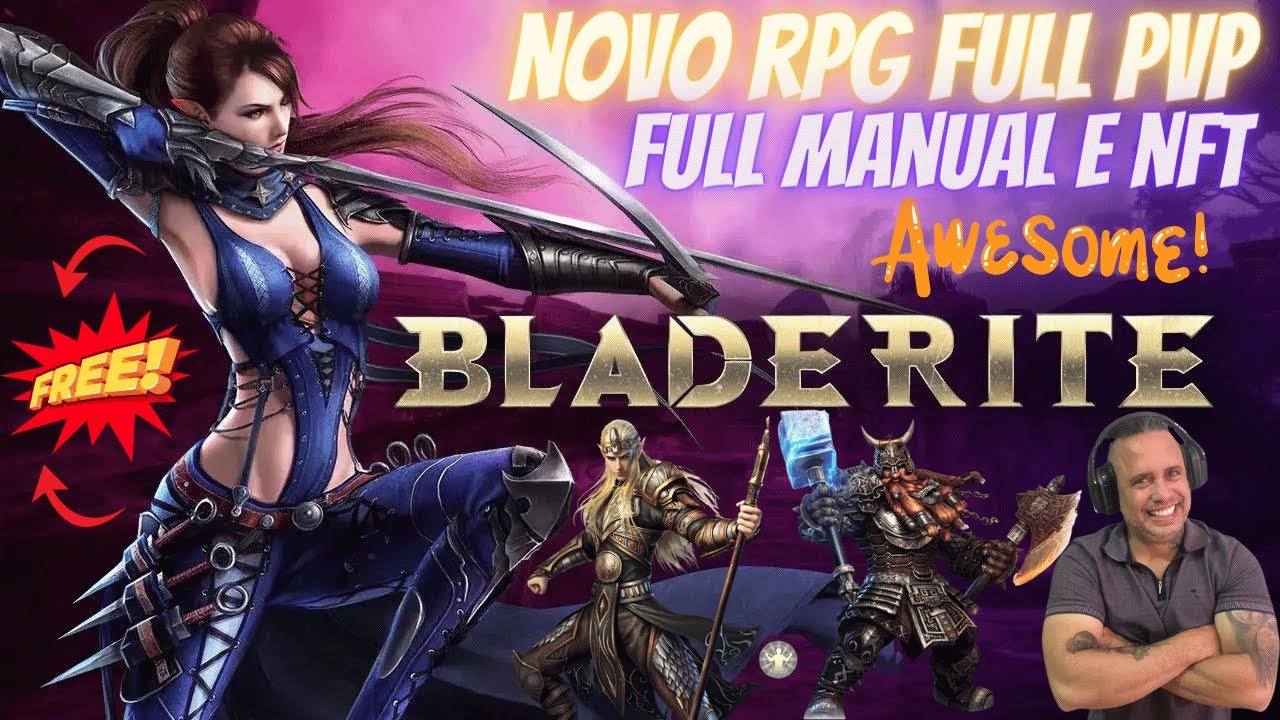 NOVO RPG NFT FULL PVP COMECE HOJE A JOGAR O BLADERIDE É GRATUITO ! NA REDE DA SOLANA - YouTube