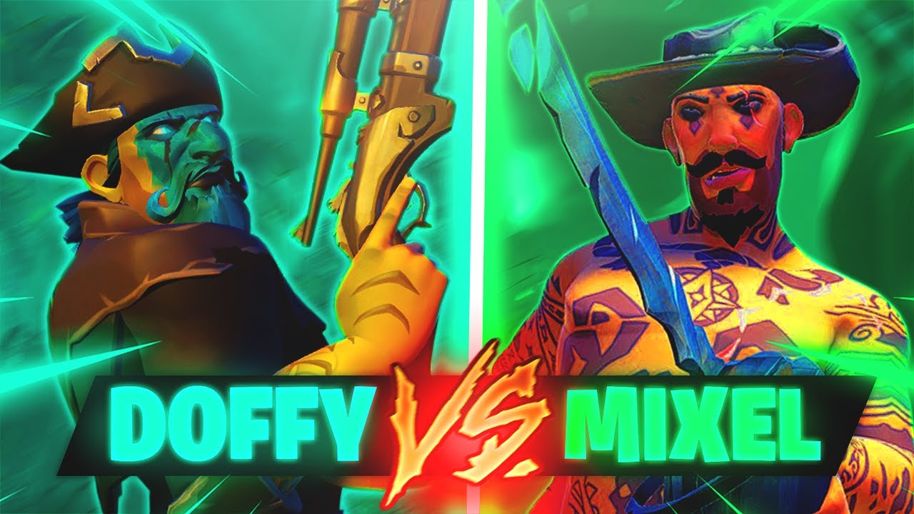 DOFFY VS MIXELPLX ! 😱 Sea of Thieves - YouTube