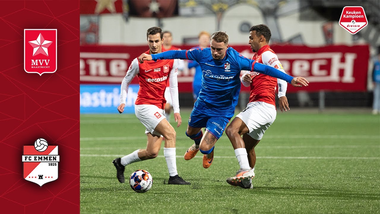 Samenvatting MVV Maastricht - FC Emmen (06-11-2023) - YouTube