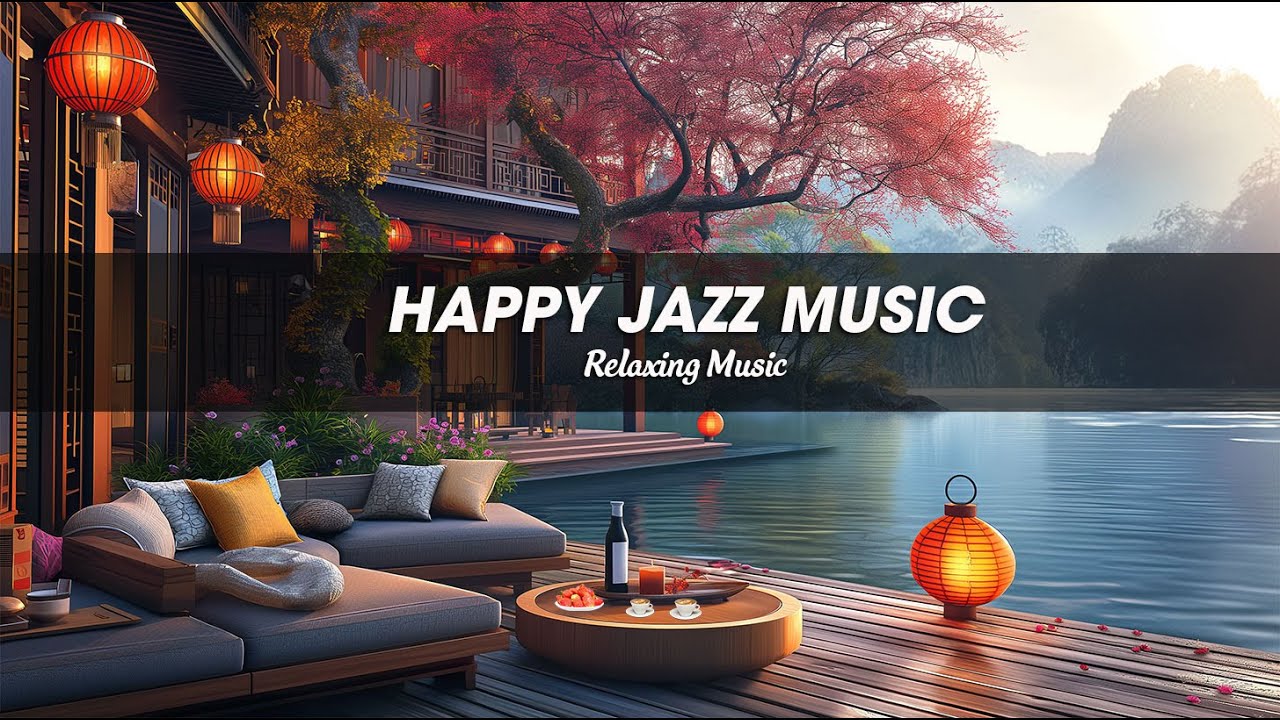 Cozy Spring Porch Ambience 🌺 ☕ Sweet Spring Jazz Music for Work, Study ...