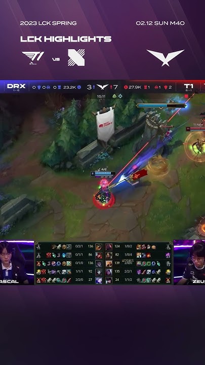 "넌 이미 죽어있다" | 2023 LCK 스프링 스플릿 - YouTube
